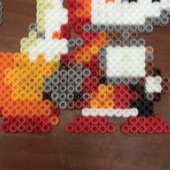 None | Other | Tails Perler Beads From Sonic The Hedgehog | Poshmark